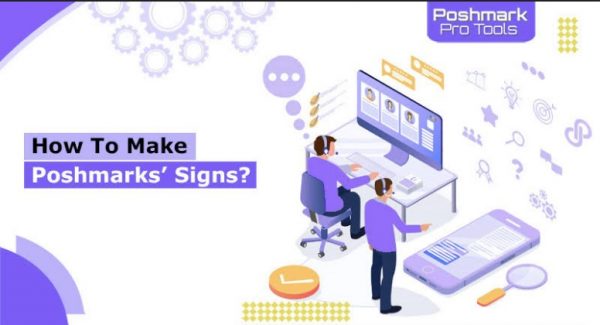 How to Make Poshmark Signs aka Logos?